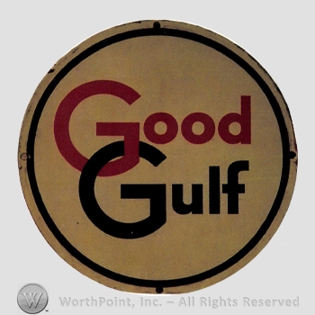 Mark with A circle and the text "Good Gulf". | #898019