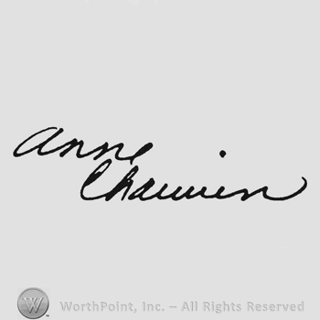 Mark with Handwriting Anne Chauvin | #89832