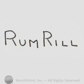 Mark with The words "RUM RILL". | #9004