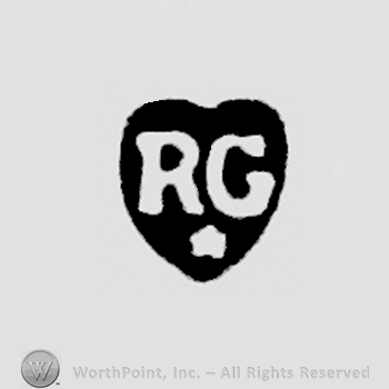Mark with The letters "RG", a star and a heart | #90090