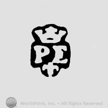 Mark with The letters "PE", a crown, a | #90104