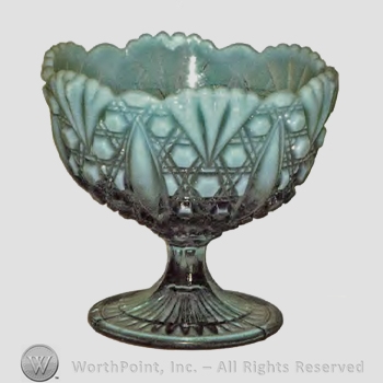 Mark with Glass Pattern: Coronation; stemmed | #901090