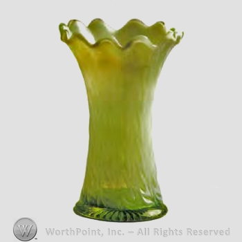 Mark with Glass Pattern: Heatherbloom; vase. | #901208