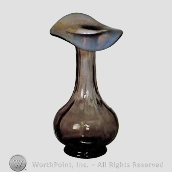 Mark with Glass Pattern: Interior Flute; vase. | #901224