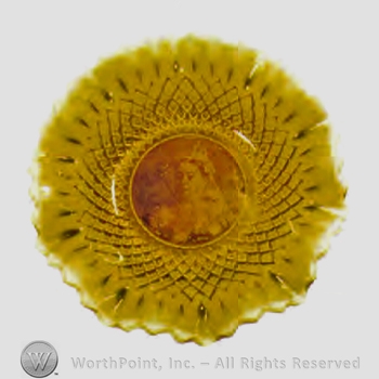 Mark with Glass Pattern: Queen Victoria; plate. | #901344
