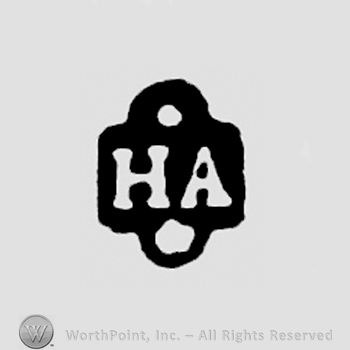 Mark with The letters "HA" and a shield. | #90140
