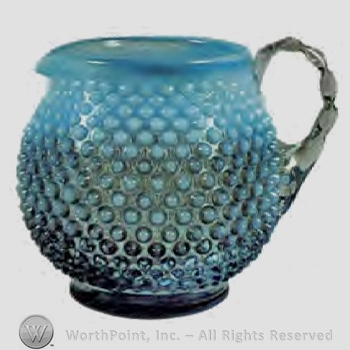 Mark with Glass Pattern: Hobnail; pitcher. | #901594
