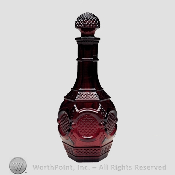 Mark with Glass Pattern: Cape Cod; decanter. | #901696