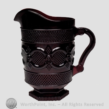 Mark with Glass Pattern: Cape Cod; water pitcher. | #901707