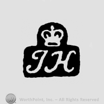 Mark with The letters "JH" and a crown. | #90403