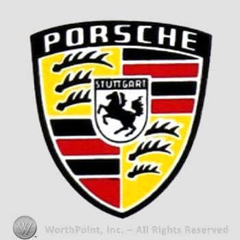Mark with A shield, the words "PORSCHE STUTTGART" | #906389