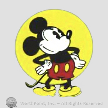 Mark with Mickey Mouse and a circle. | #906529