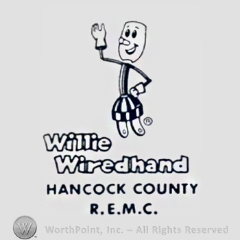 Mark with The text "Willie Wiredhand HANCOCK | #906598