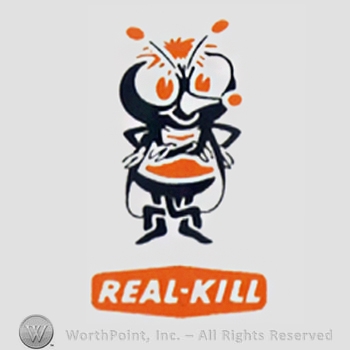 Mark with The text "REAL-KILL" and an insect. | #906606