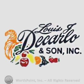 Mark with The text "Louis J Decarlo & SON INC." | #906626