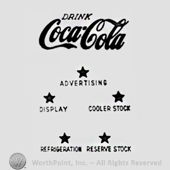 Mark with The text "DRINK Coca-Cola ADVERTISING | #906640