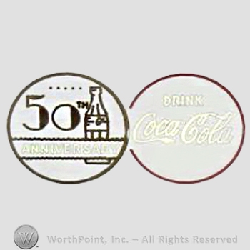 Mark with The text "50TH DRINK Coca-Cola", a | #906648