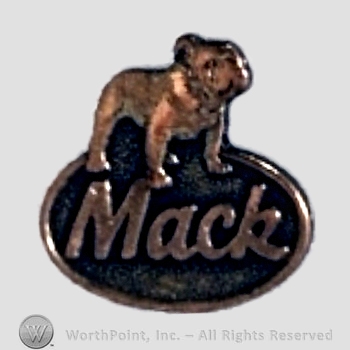 Mark with A dog, an oval and the word "Mack". | #906762