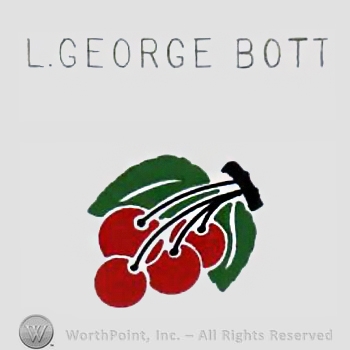 Mark with The text "L. GEORGE BOTT" and cherries. | #906801