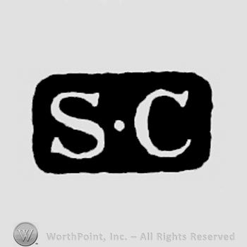 Mark with The letters "SC" and a dot. | #90704