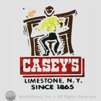 Mark with The text "CASEY'S Limestone N.Y. Since | #907229