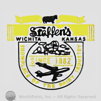 Mark with The text "Staffen's Wichita Kansas", a | #907408