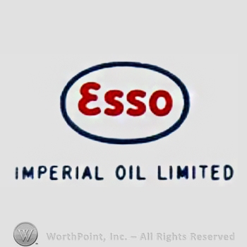 Mark with An oval and the text "Esso Imperial Oil | #907471