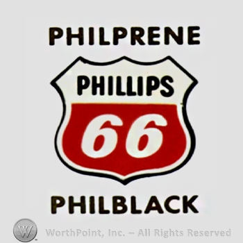 Mark with A shield and the text "Phillips 66 | #907505
