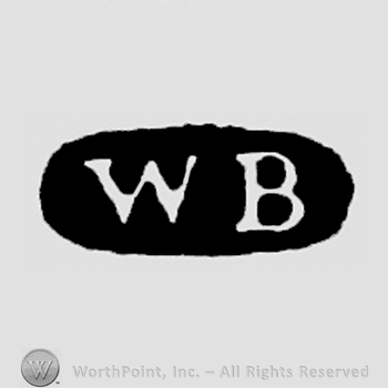 Mark with The letters "WB". | #90769