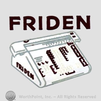 Mark with The word "Friden" and a calculator. | #907784