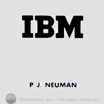 Mark with The text "IBM P.J. Neuman". | #907788