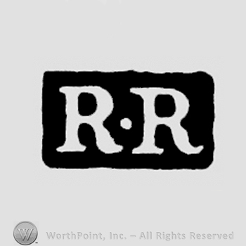 Mark with The letters "RR" and a dot. | #90782