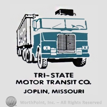 Mark with The text "Tri-State Motor Transit Co. | #907890