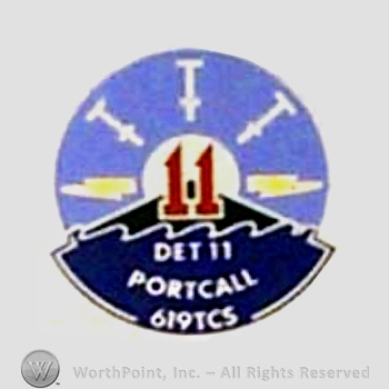 Mark with The text "Det 11 Portcall 619TCS", the | #907910