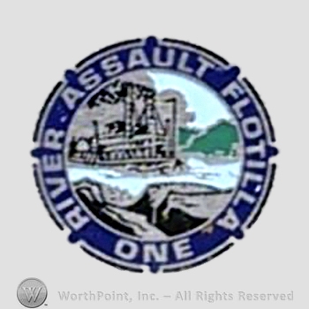 Mark with The text "River Assault Flotilla One", | #907981