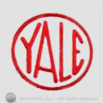 Mark with The word "YALE" and a circle. | #908096