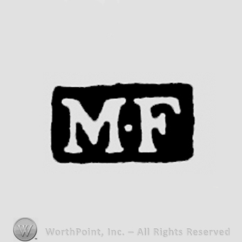 Mark with The letters "MF" and a rectangle. | #90864