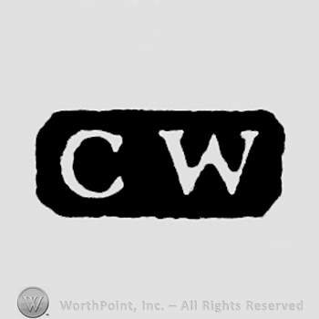 Mark with The letters "CW" and a rectangle. | #90917