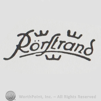 Mark with The word "Rorstrand", three crowns and | #9110