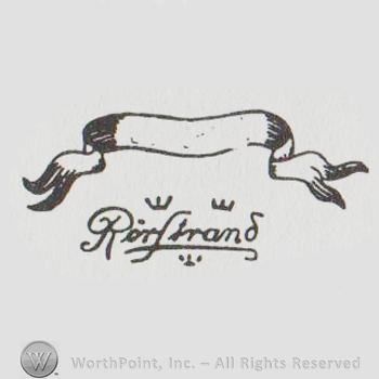 Mark with The word "Rorstrand", three crowns and | #9112