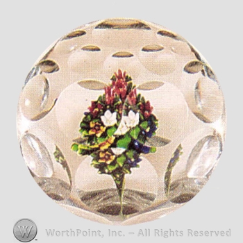 Mark with Paperweight glass pattern: Upright | #913605