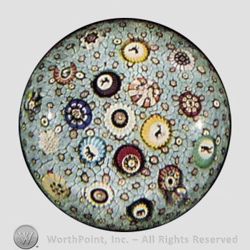 Mark with Paperweight glass pattern: Carpet | #913618