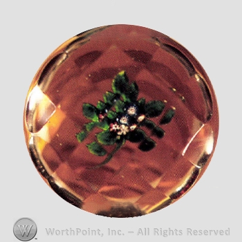 Mark with Paperweight glass pattern: Posy on | #913628