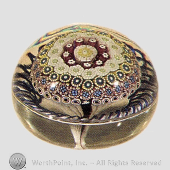 Mark with Paperweight glass pattern: Signed and | #913638