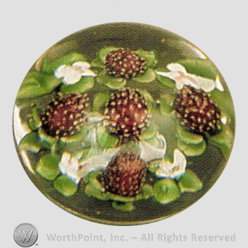 Mark with Paperweight glass pattern: | #913665
