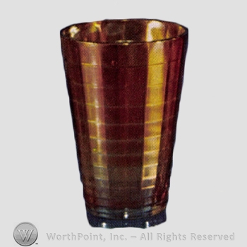 Mark with Glass pattern: Banded Ribs. | #914211