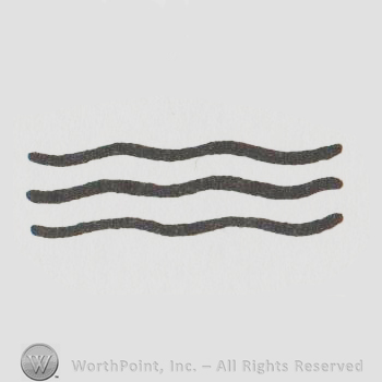 Mark with Three wavy lines. | #9185