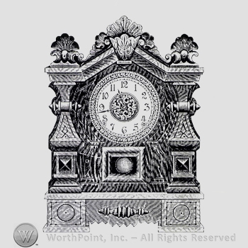 Mark with Gilbert Clock Pattern: Excelsior. | #920444