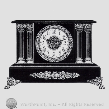 Mark with Gilbert Clock Pattern: Palisade. | #920599