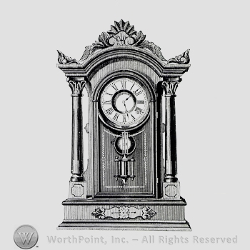 Mark with Gilbert Clock Pattern: Capital. | #920853
